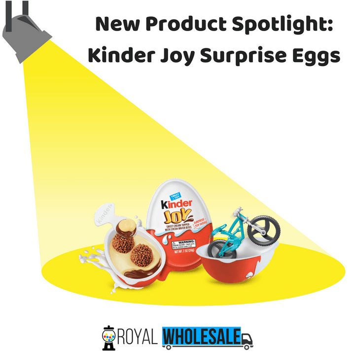 New Product Spotlight: Kinder Joy Surprise Eggs – Royal Wholesale
