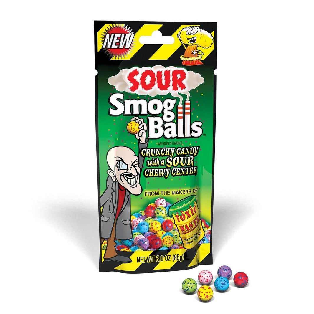 Toxic Waste Sour Smog Balls 12ct | Royal Wholesale